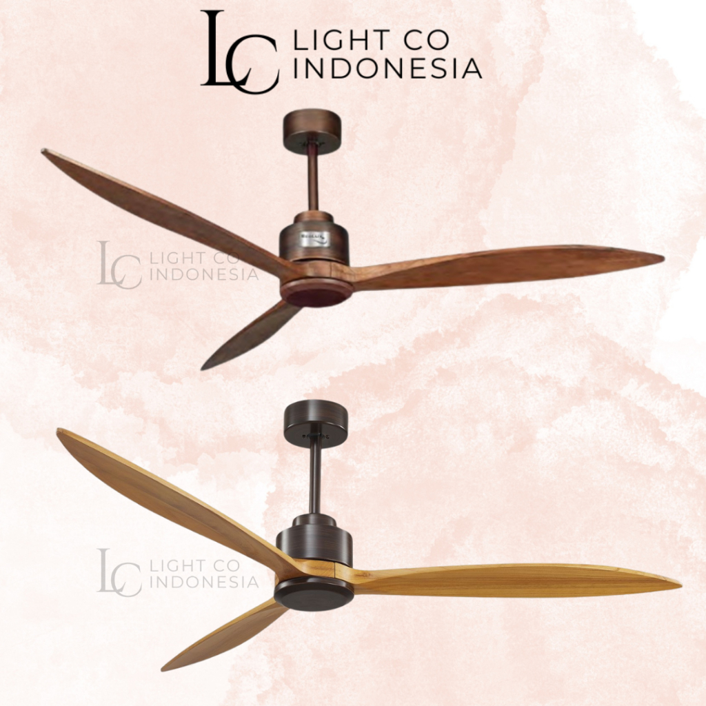 Jual Ceiling Fan Ecolux Coco 64inch Wood / Kipas Angin Baling Baling ...