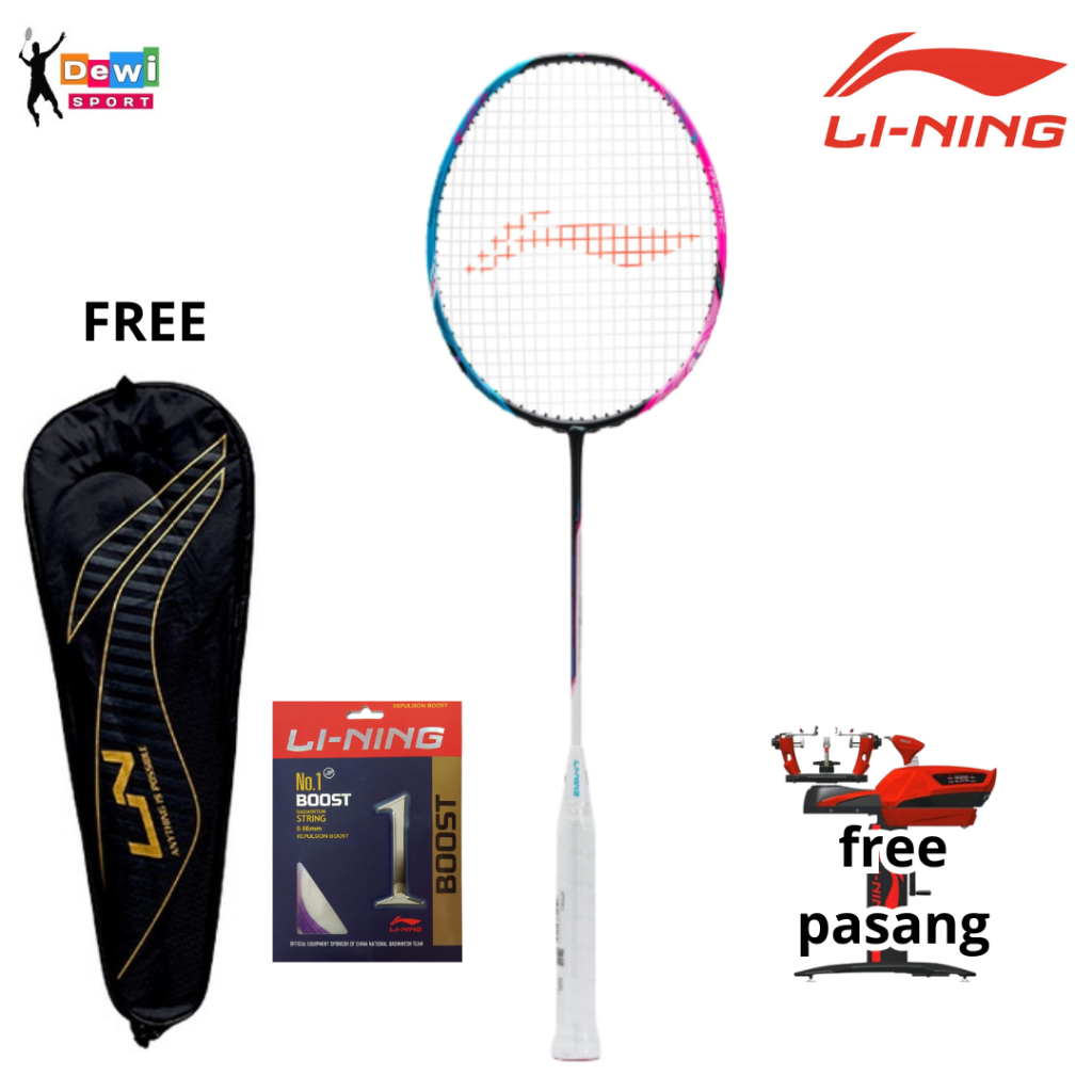 Jual Raket Badminton LI-NING HALBERTEC 8000 | Shopee Indonesia