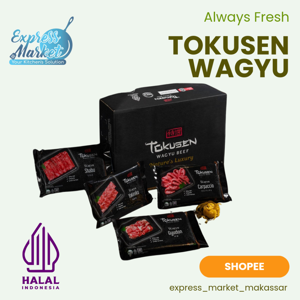 Jual Daging Sapi Wagyu Slice Tokusen | Shopee Indonesia