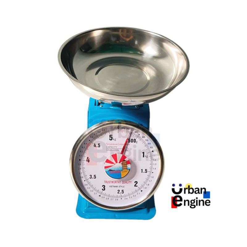 Jual Timbangan Jarum Fujiyama 5kg, Timbangan Buah 5kg | Shopee Indonesia