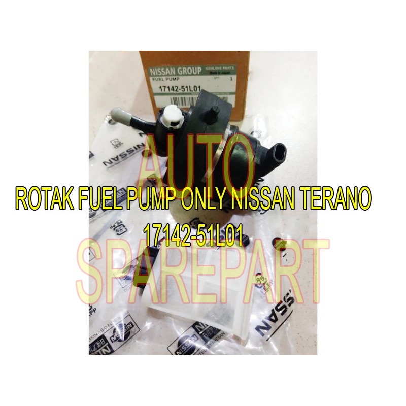 Jual ROTAK FUEL PUMP ONLY NISSAN TERANO TERRANO 17142-51L01 | Shopee ...