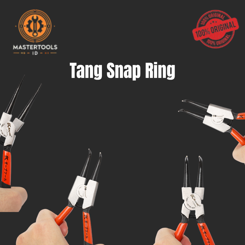 Jual Kapusi Tang Snap Ring Tang Penjepit Lurus dan Bengkok Gagang Karet ...