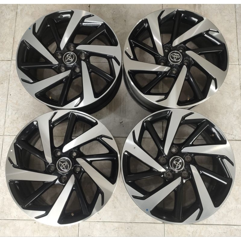 Jual velg rush TRD R17 Original. | Shopee Indonesia