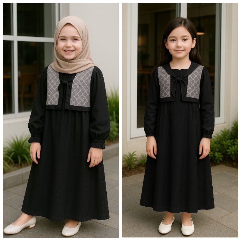 Jual Gamis Anak Perempuan Baju Anak Muslim Gamis Manasik Anak Gamis ...