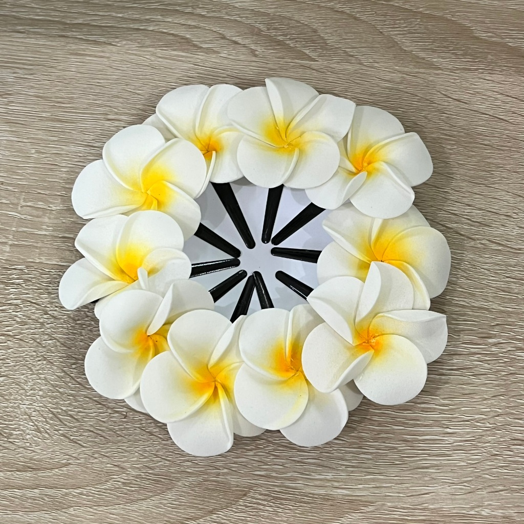 Jual MM34 Jepit Bunga Jepun Hiasan Rambut Aksesoris Bali | Shopee Indonesia