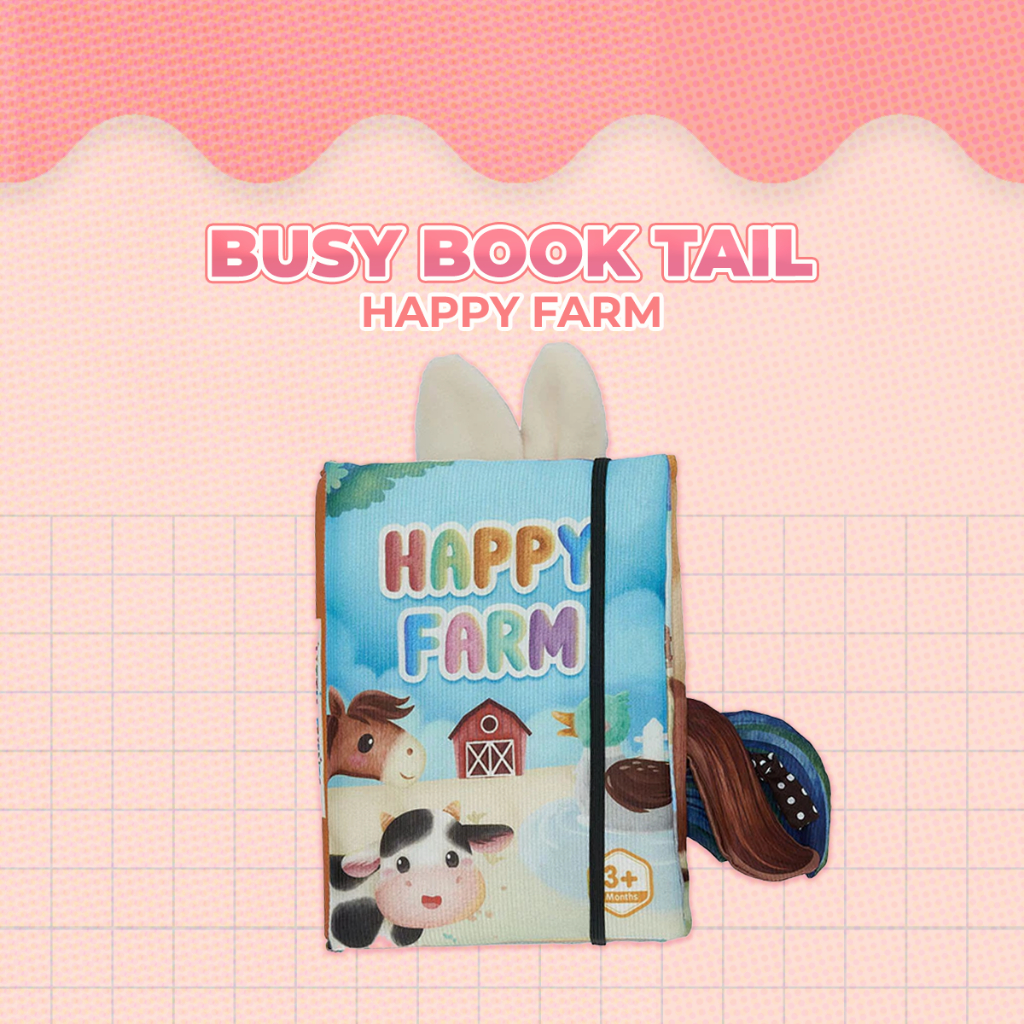 Jual Little Friends - Busy Book Tail Buku Aktifitas Buku Bantal/Buku ...