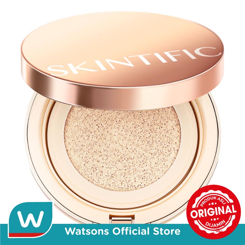 Jual Skintific Cover All Perfect Cushion Spf35 Pa++++ 01 Vanilla 11g ...