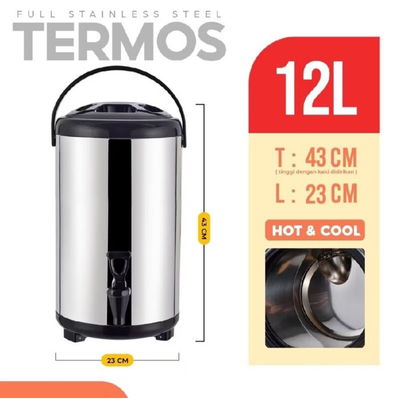 Jual Milk Tea Bucket Dispenser Air Minum Serbaguna Dingin Dan Panas ...