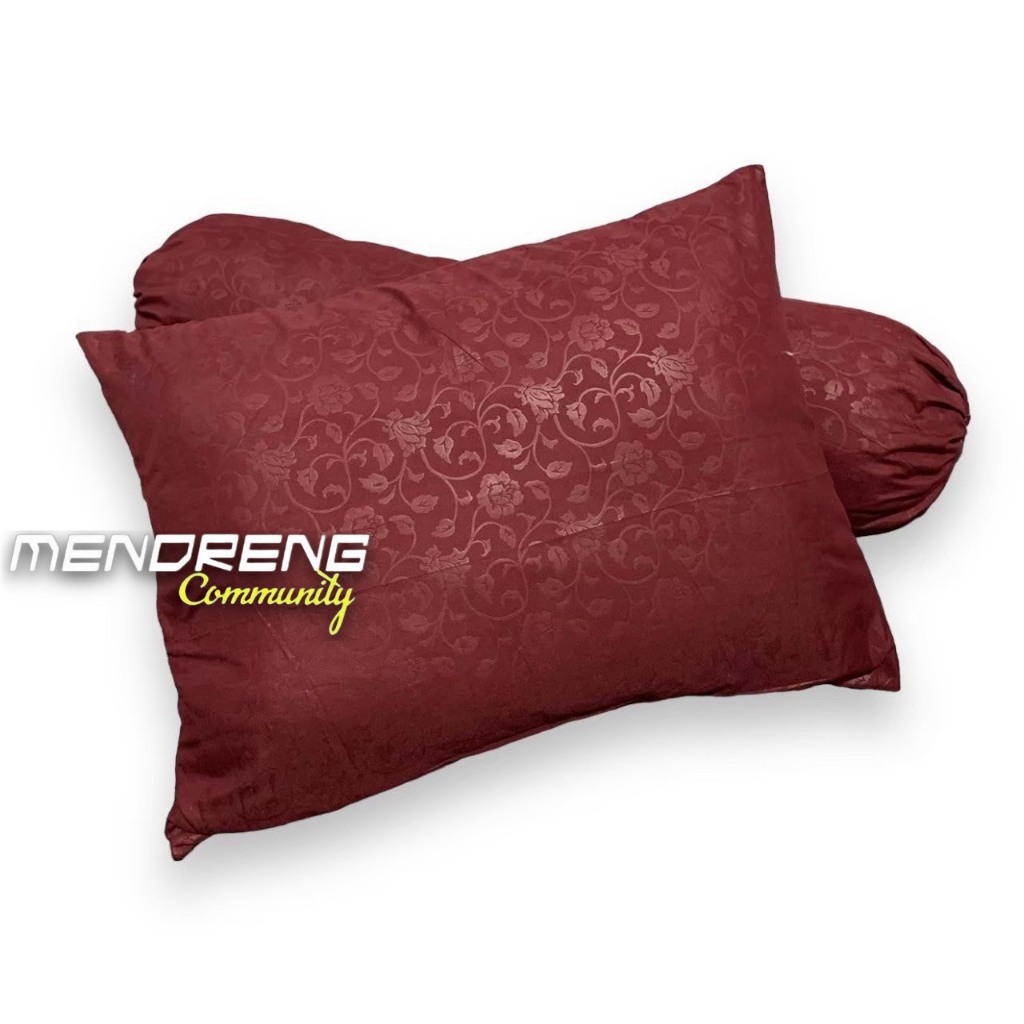 Jual Sarung Bantal Guling Polos Ukuran Besar 45 x 60 Cm Model Resleting ...