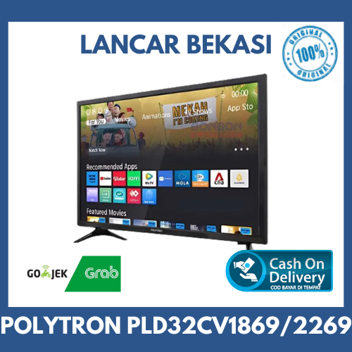 Jual POLYTRON PLD 32CV1869/2269 SMART LITE DIGITAL TV 32 Inch - (Bergaransi Resmi) | Shopee ...