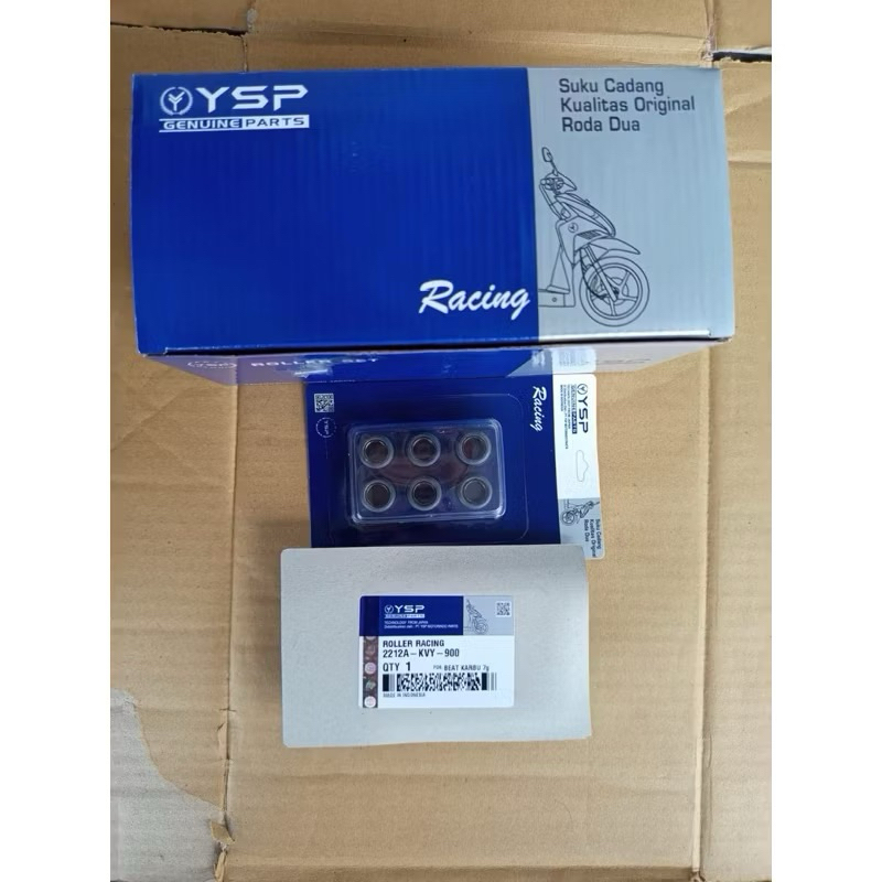 Jual (GROSIR) ROLLER RACING BEAT KARBU 7gram / KVY / ORIGINAL YSP FCC ...