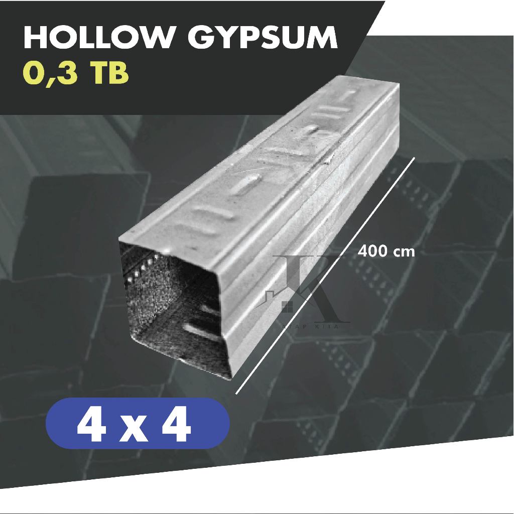 Jual Hollow 4x4 / Holo 0,3 mm / Rangka Hollow / Holo Galvalum Profil ...