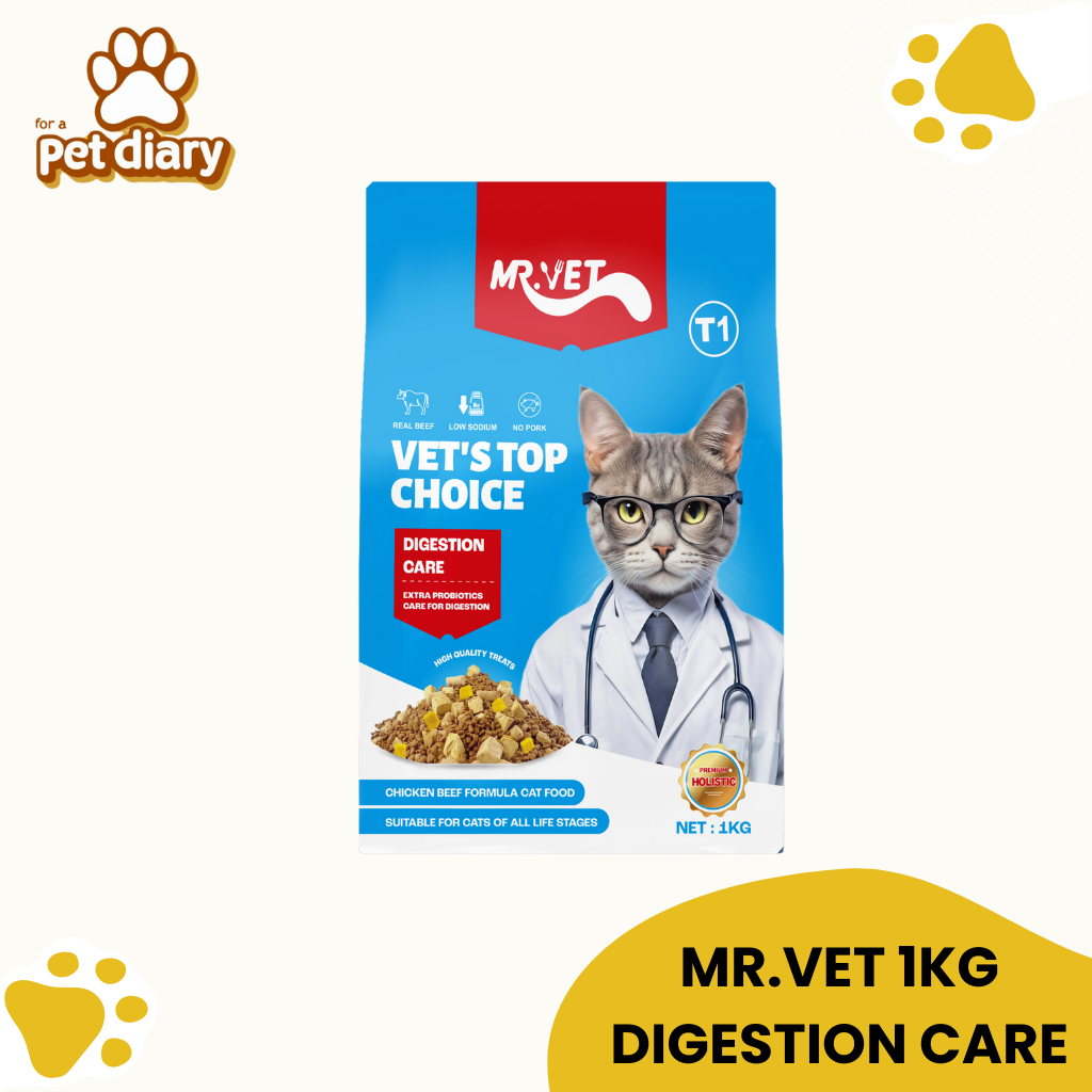 Jual Mr.Vet Digestion Care & Hair and Skin - Urinary, Indoor, Grain ...