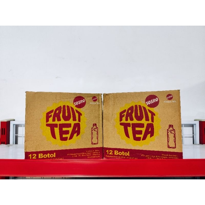 Jual Fruit Tea Botol (1 Dus isi 12 Botol) | Shopee Indonesia