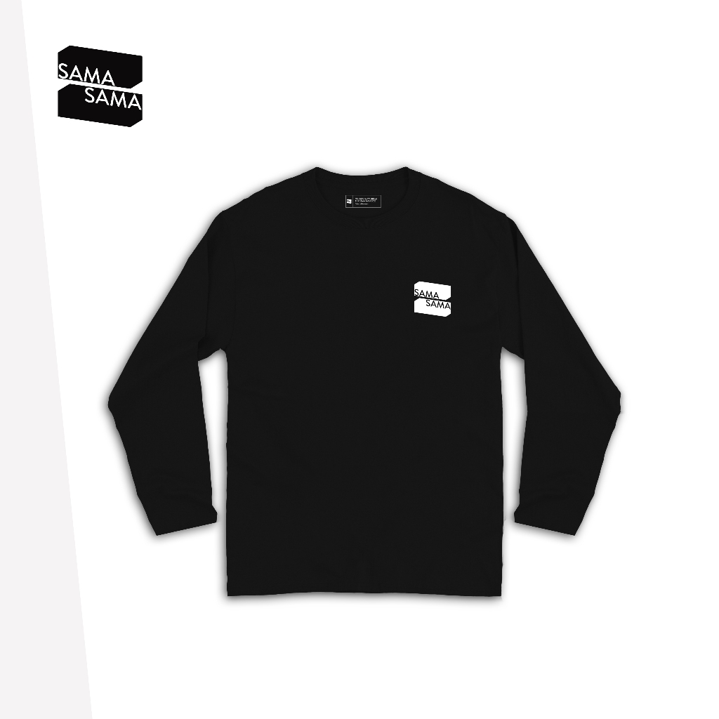 Jual Kaus Hitam Tur SAMA SAMA Lengan Panjang | Shopee Indonesia