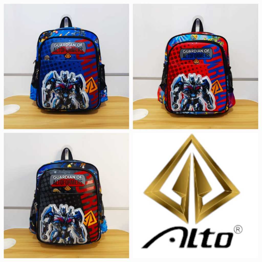 Jual Tas Ransel Alto Anak Laki2/Cowok Paud/TK Tas Gendong/Punggung Tas ...