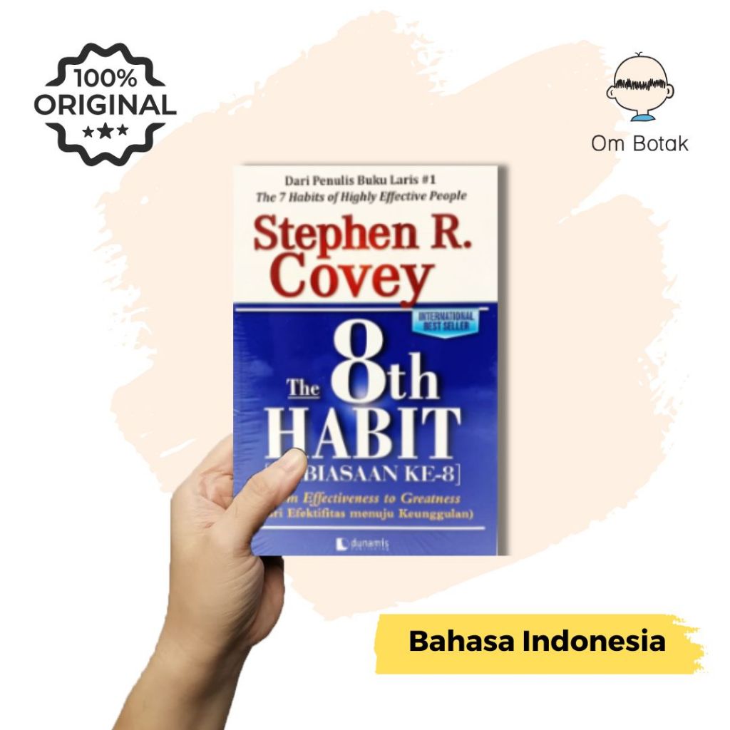 Jual Buku The 8th Habit Kebiasaan Ke 8 Stephen R Covey | Shopee Indonesia