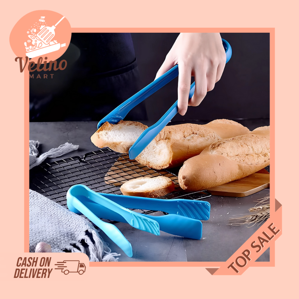 Jual Pejepit Makanan 3 Pcs / Pencapit Makanan Anti Leleh / Capitan Roti ...