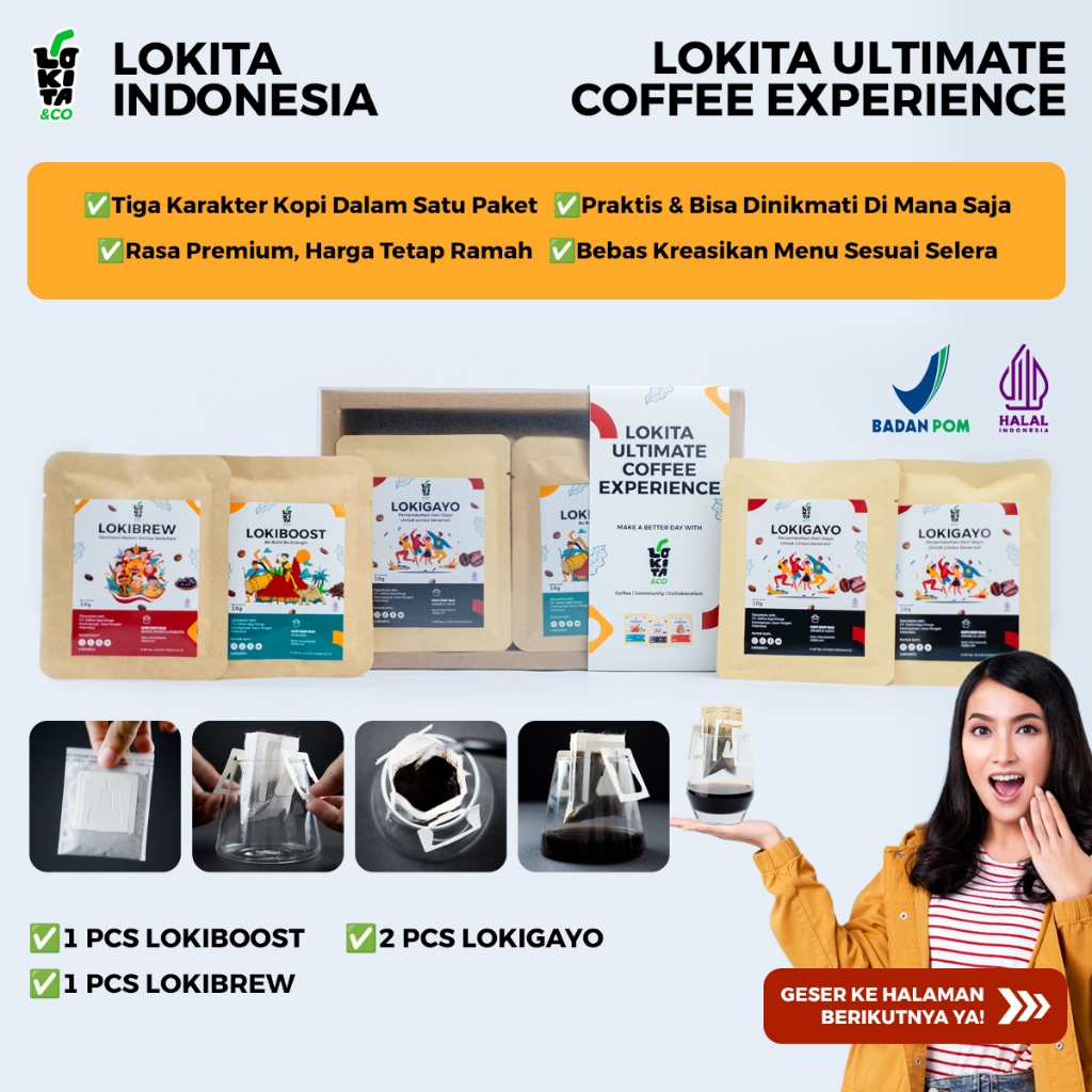 Jual Ultimate Coffee Experience Lokita Netto 250g Eksplorasi Rasa Dalam ...