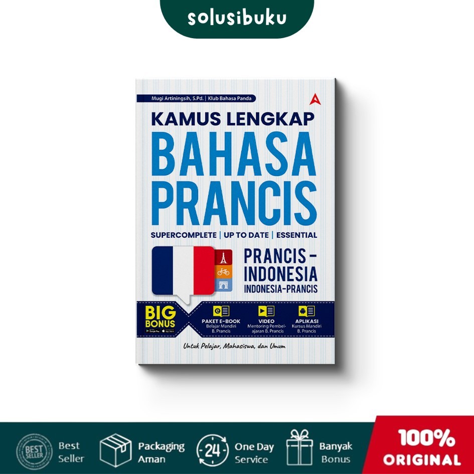 Jual Buku Kamus Lengkap Bahasa Prancis (Andaliman Books) | Shopee Indonesia