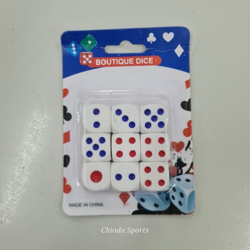 Jual Dadu Besar Permainan Lempar Game Games Ukuran 18 mm 18mm 1,8cm 1,8 ...