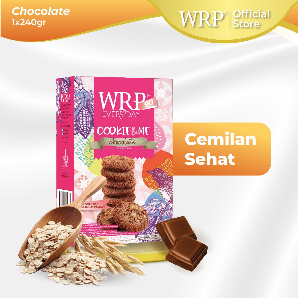 Jual WRP Cookies Chocolate 240g - Defect Product | Shopee Indonesia