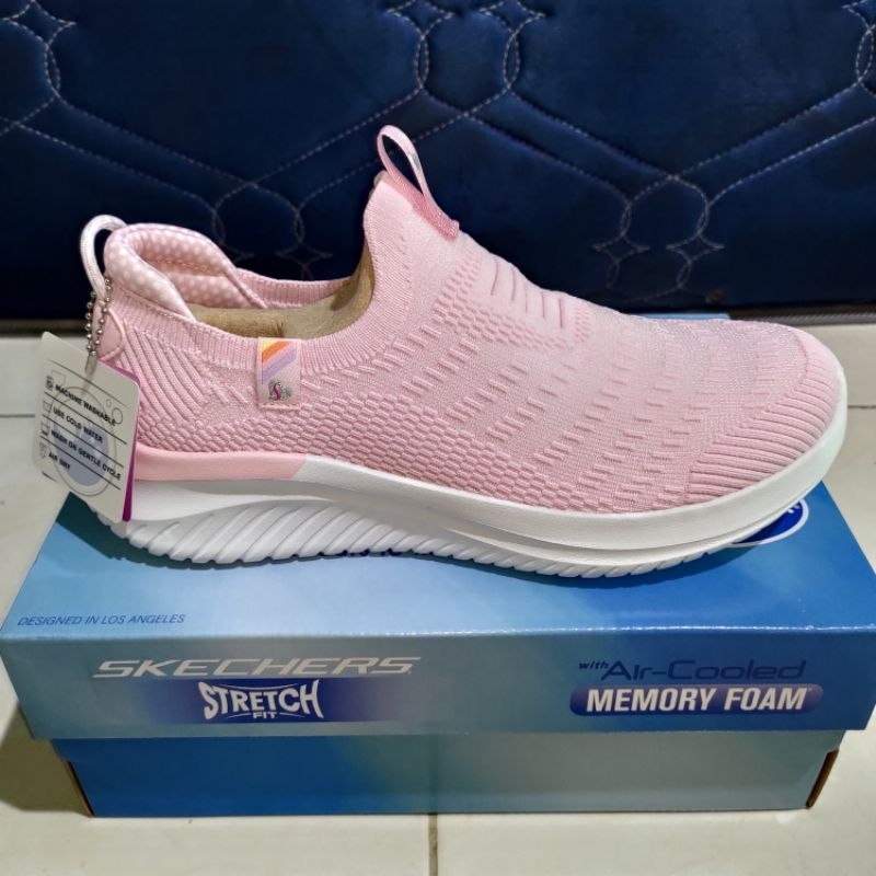 Jual SKECHERS ULTRA FLEX 3.0 LIGHT PINK ORIGINAL [302244L/LTPK ...