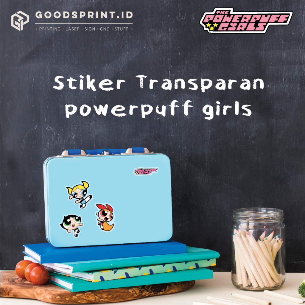 Jual Sticker Pack POWERPUFF GIRLS Stiker Tumbler Waterproof Sticker ...