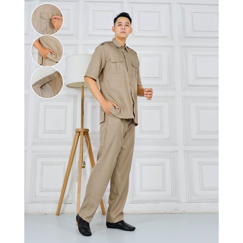 Jual seragam Pemda DKI baju dinas Pemda DKI seragam DKI Jakarta seragam ...