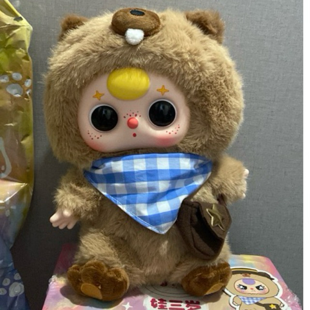 Jual boneka bb3 baby three capybara sherif 400% selected jidat kuning ...