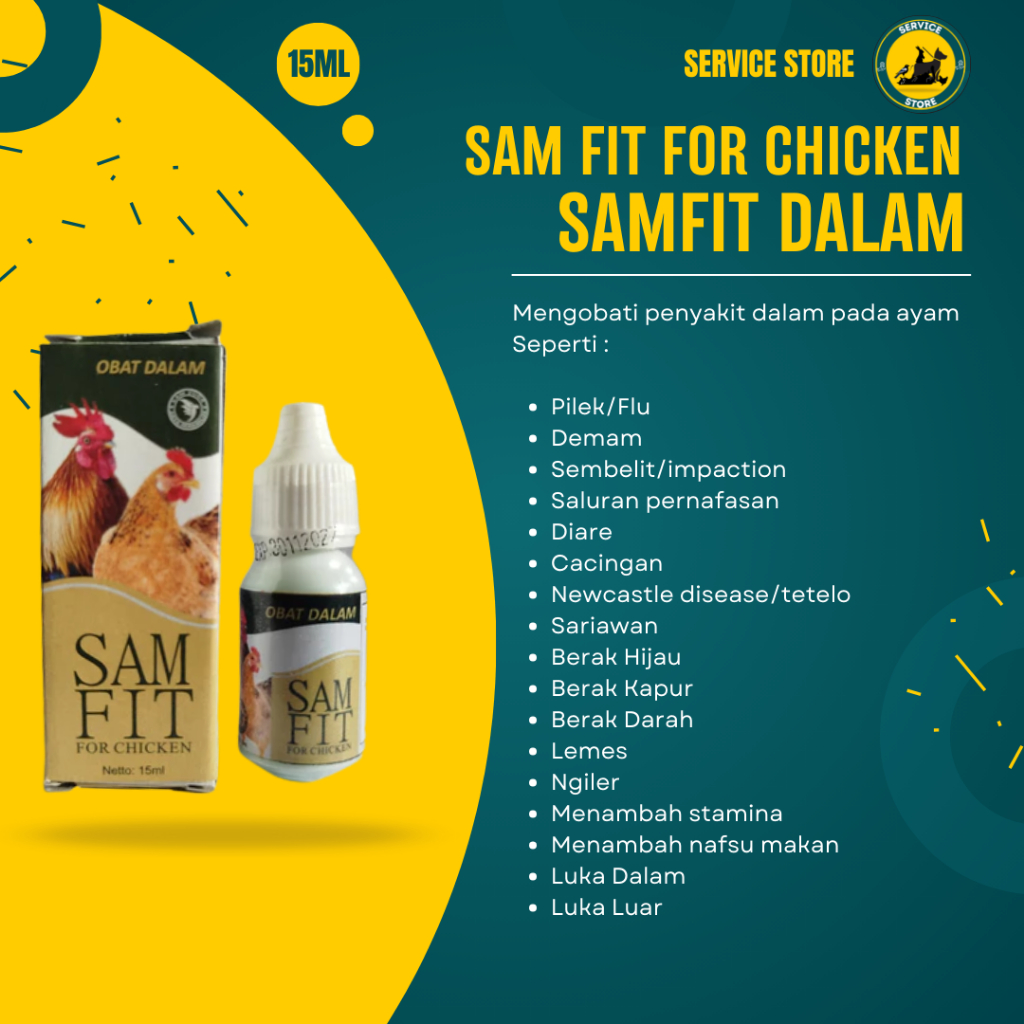 Jual Samfit Dalam Samfit Ayam - Vitamin Ayam Dalam Berkualitas Murah ...