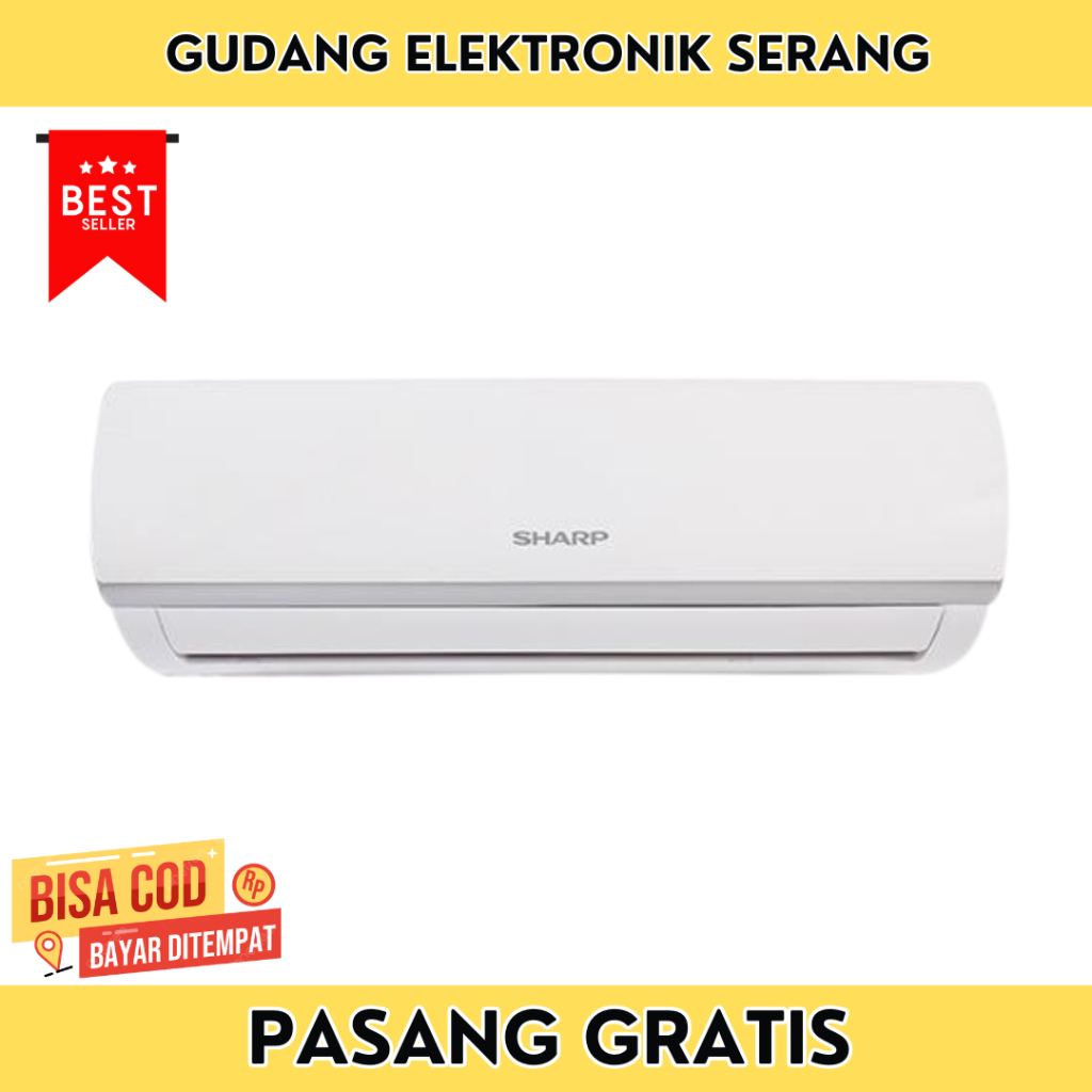 Jual AC SHARP 1 PK - AHA09ZCY - TURBO COOL + PASANG | Shopee Indonesia