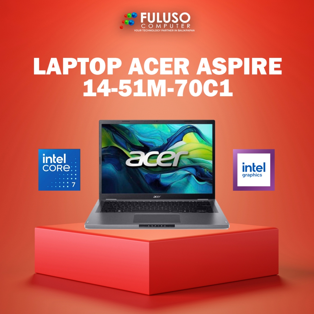 Jual Acer Aspire 14 A14-51M-70C1 /Intel Core 7-150U/16GB/512GB SSD/14 ...