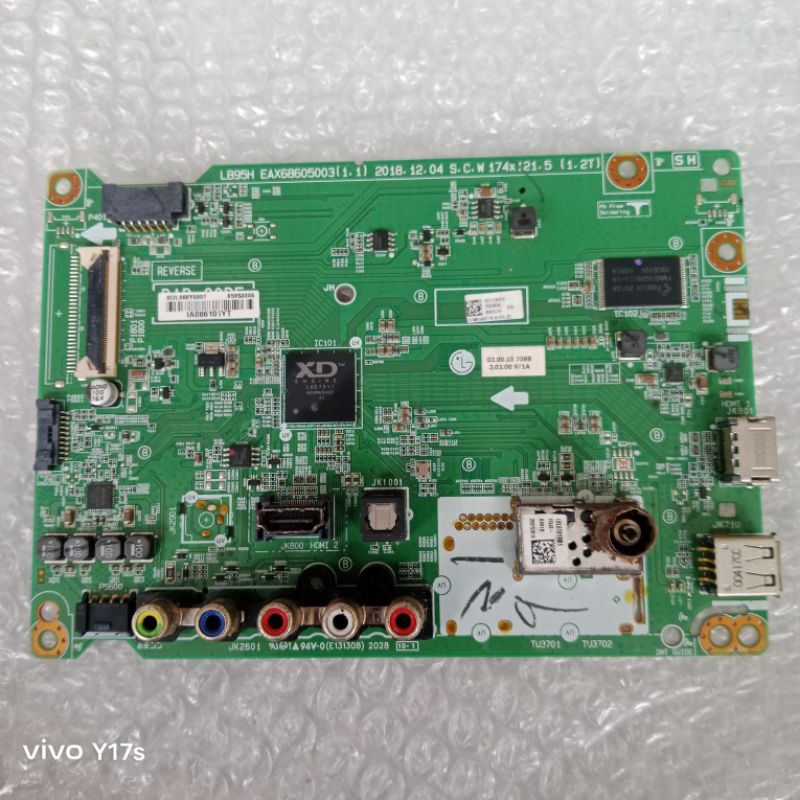 Jual MB MOBO MAINBOARD MESIN TV LG DIGITAL 43LM5500PTA NORMAL TESTED ...