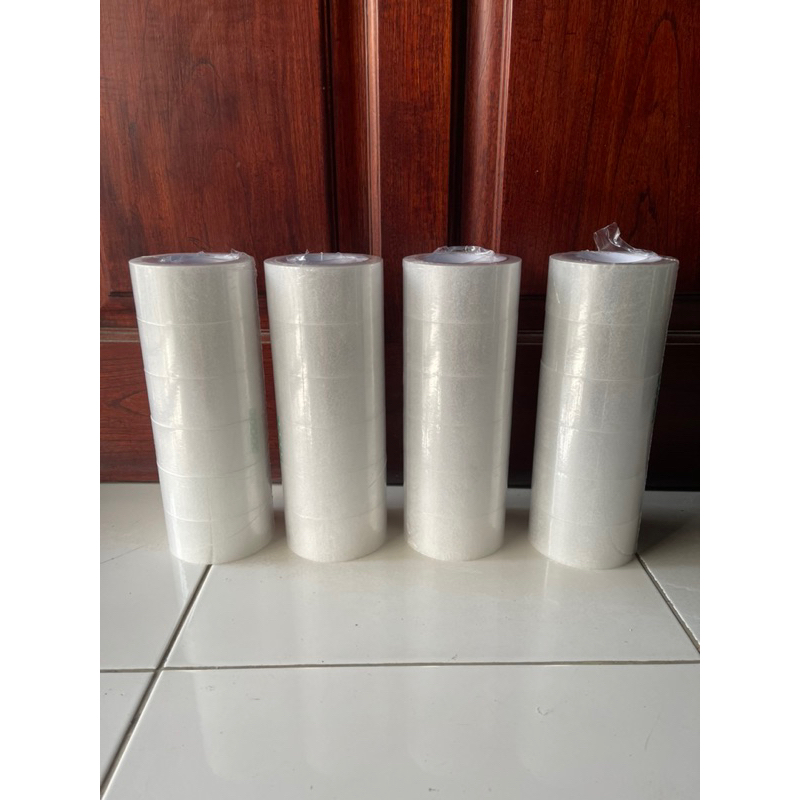 Jual lakban bening slop/lakban/lakban coklat/isolasi bening/isolasi ...