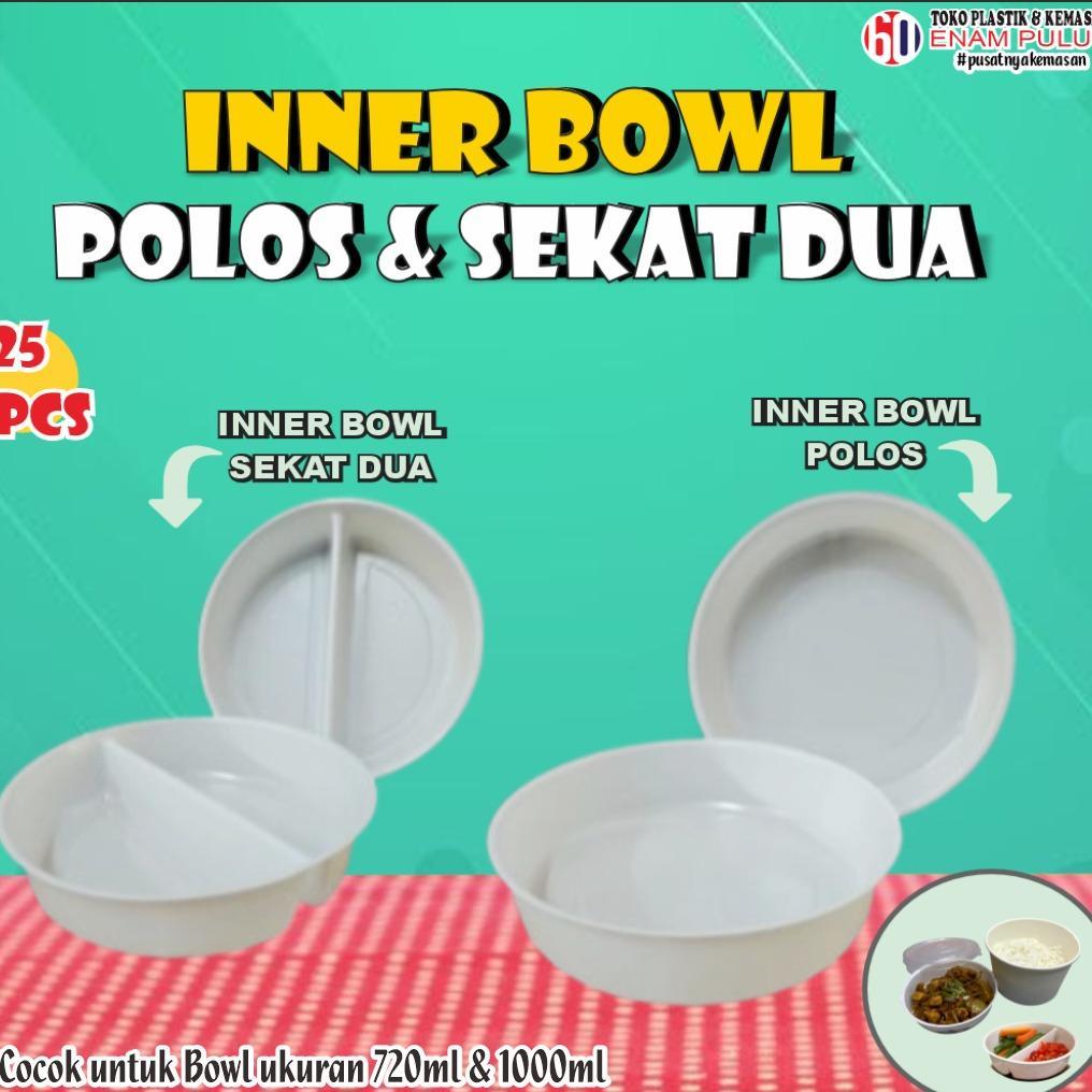 Jual Inner Tray Paper Bowl Inner Bowl 1000 ml polos/ Inner Bowl 720/ ...