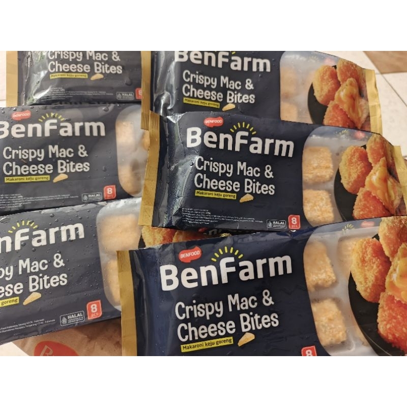 Jual Benfarm Crispy Mac & Cheese Bites / Makaroni Keju Goreng Crispy ...