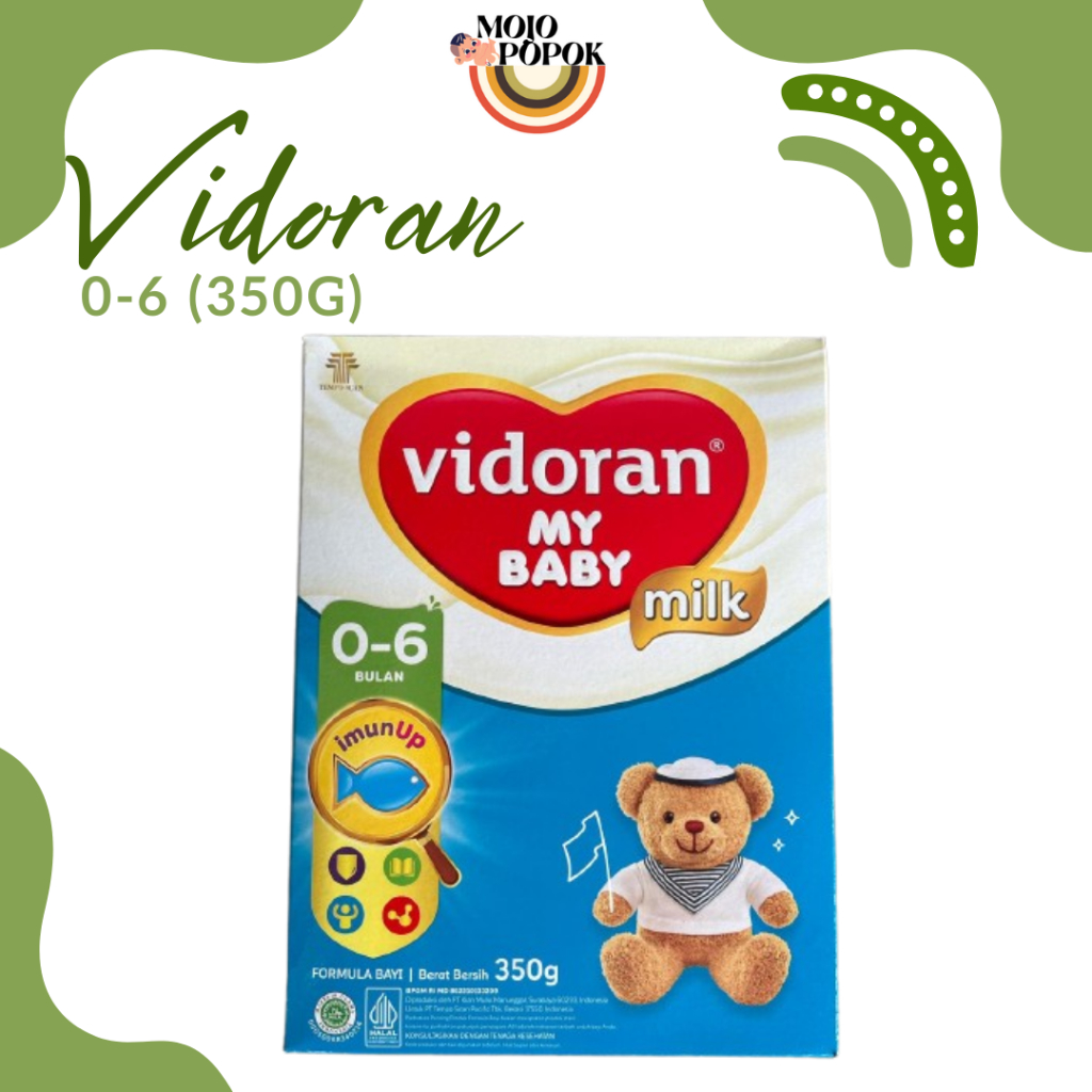 Jual VIDORAN MY BABY MILK 0-6 Bulan (350gram) | Susu Formula Bayi Exp ...