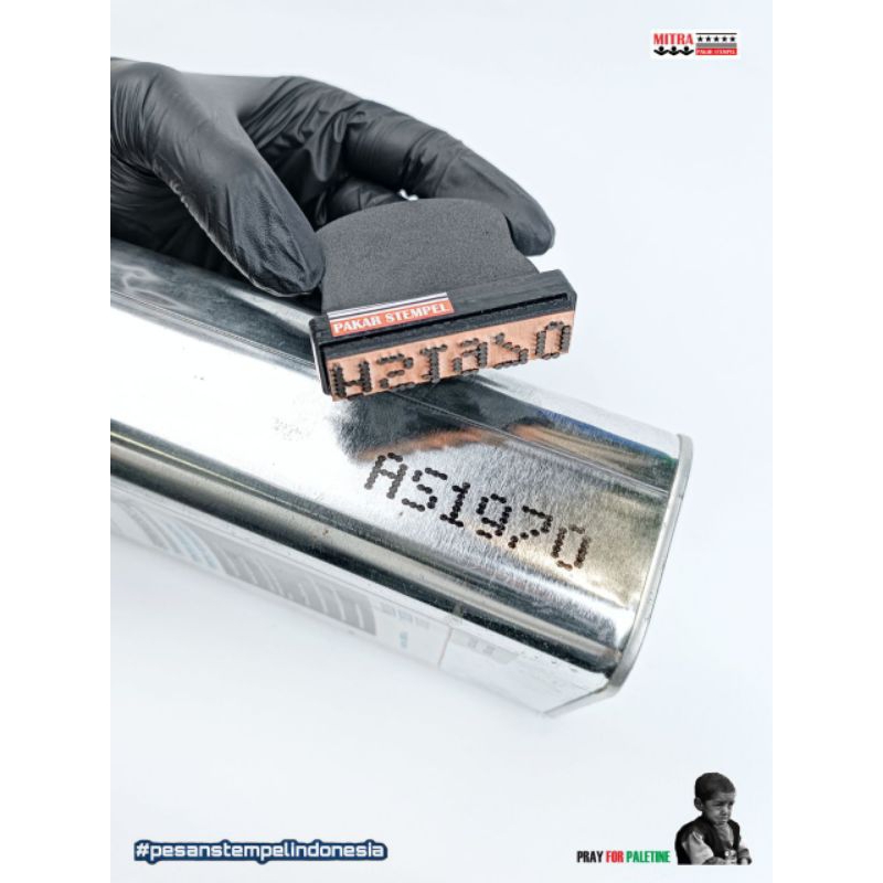 Jual STEMPEL MEDIA BESI GALVALUM BAJA RINGAN STEMPEL CUSTOM STEMPEL ...