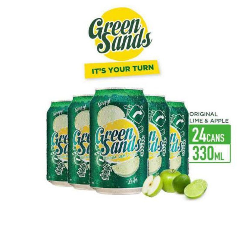 Jual Greensands Cans 330ml (24 pcs) | Shopee Indonesia