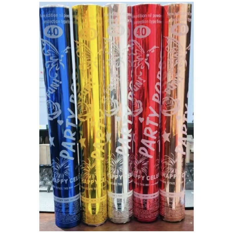 Jual Convety / Party popper / Petasan Ukuran 40cm Warna Warni | Shopee ...