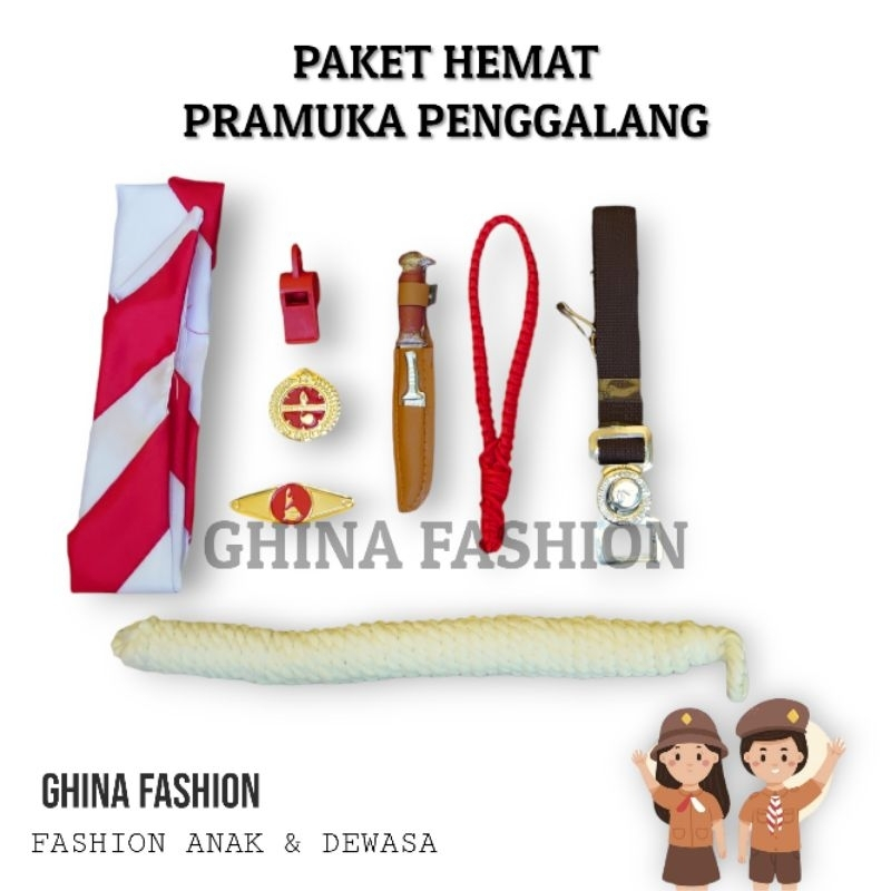 Jual SET PRAMUKA ANAK SD SMP PUTRA PUTRI / ATRIBUT SERAGAM SEKOLAH ...