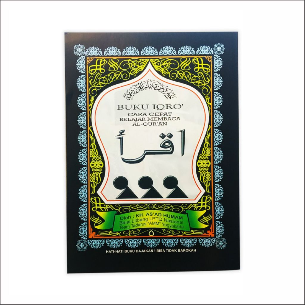 Jual (ASLI) Iqro' Besar hitam, Belajar Membaca Al-Quran (ASLI / ORI ...