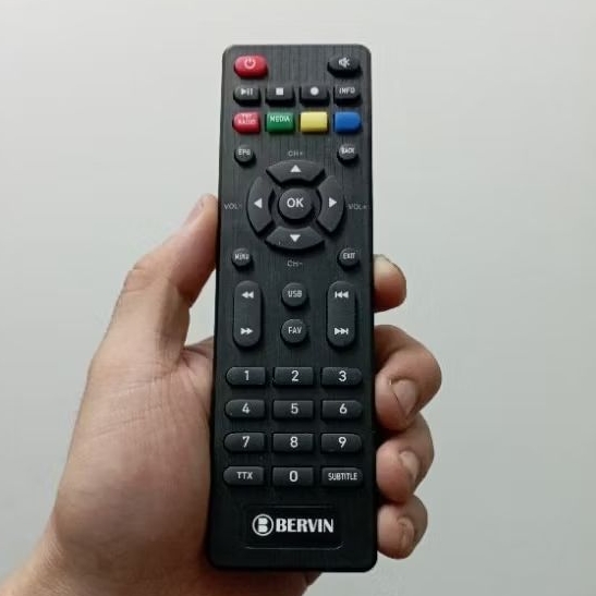 Jual Remote Remot Set Top Box STB DVB-T2 Digital TV Tanpa Setting ...
