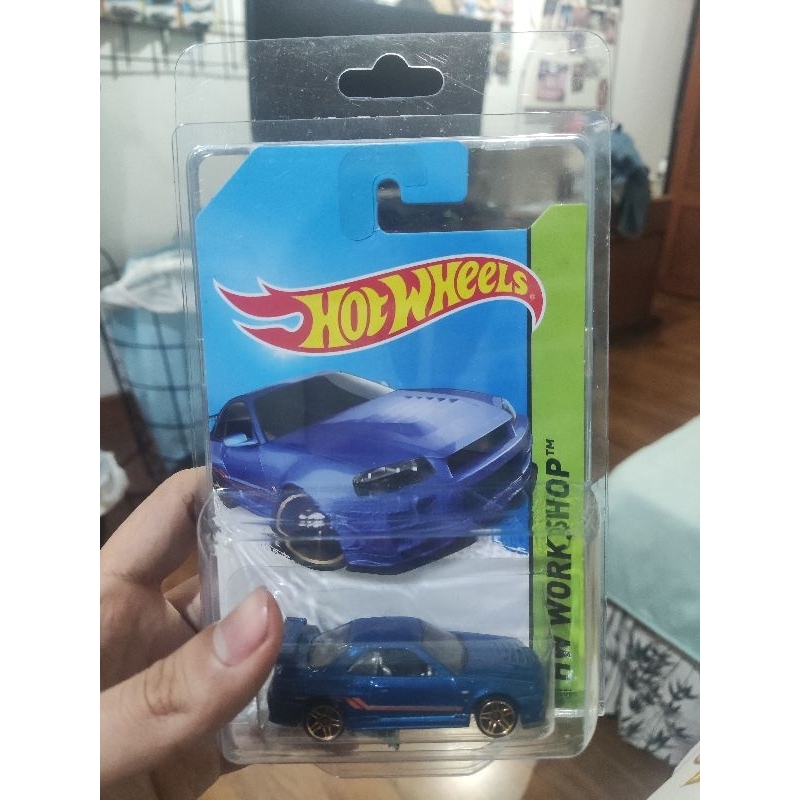 Jual Hotwheels Nissan Skyline R34 Biru | Shopee Indonesia