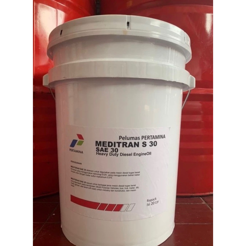 Jual Pertamina Meditran S30 Sae 30 - isi 20 Liter | Shopee Indonesia