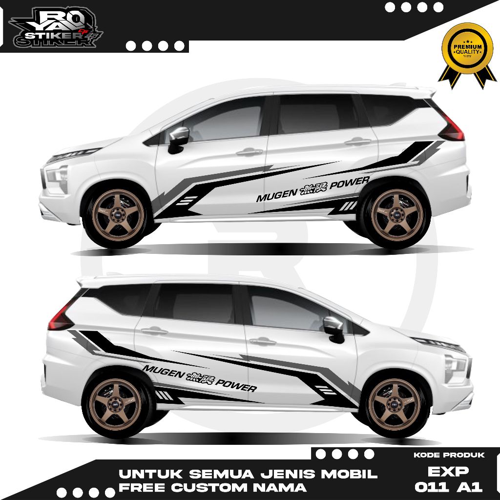Jual EXP 011-STIKER DECALL THAILOOK SEMUA MOBIL EXPANDER PANTHER FREED ...