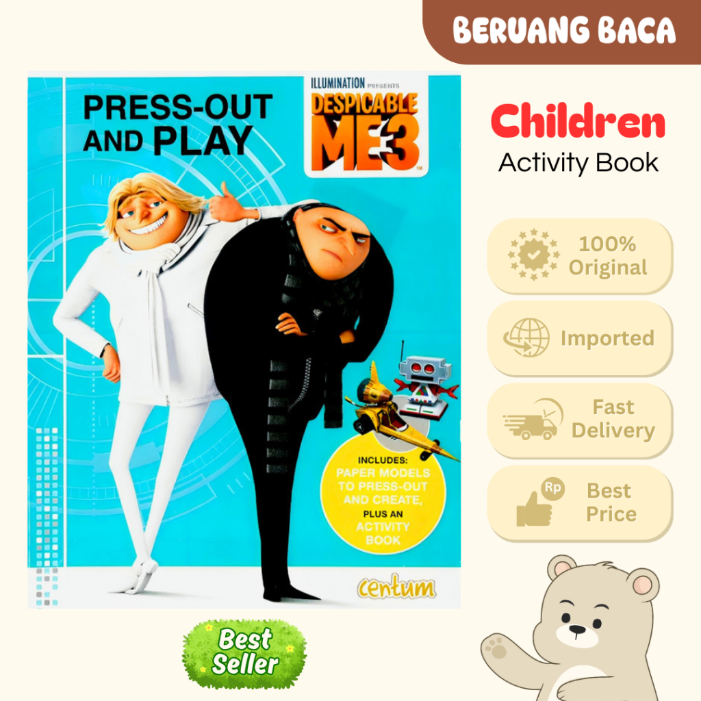 Jual DESPICABLE ME 3 BUILD YOUR OWN | Shopee Indonesia