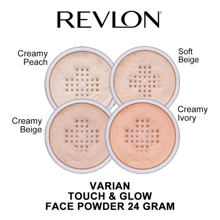 Jual READY CREAMY IVORY - Revlon Touch & Glow Face Powder 24 gram ...