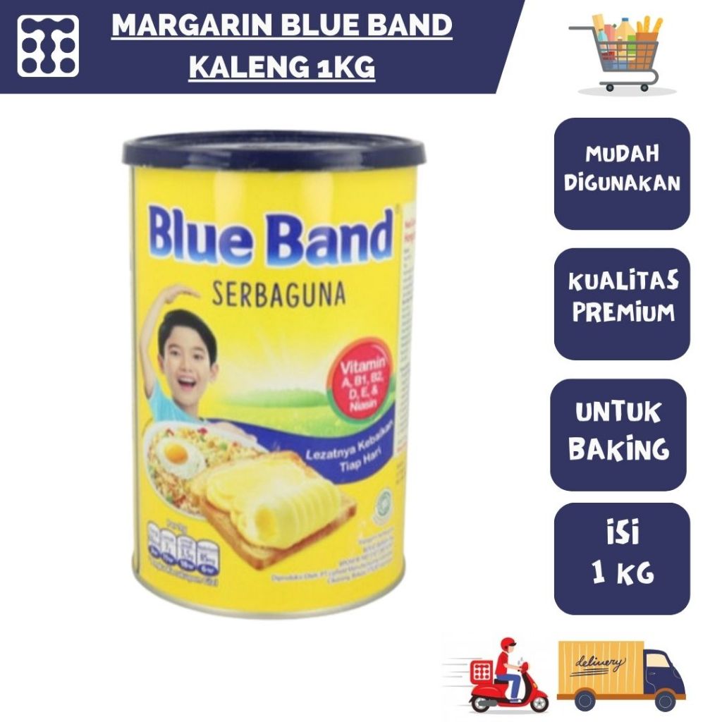 Jual MARGARIN BLUE BAND KALENG 1KG | Shopee Indonesia